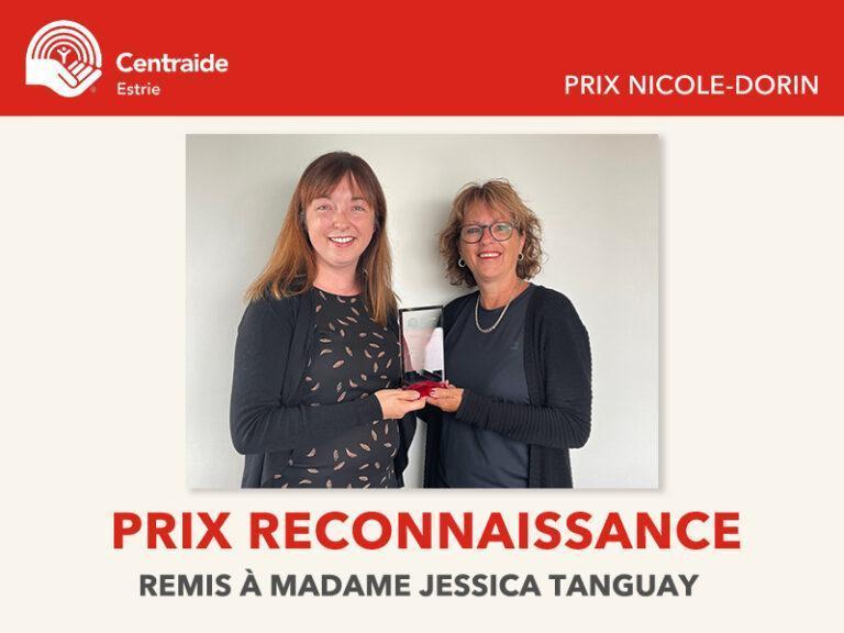 Prix Reconnaissance Centraide 2022 – Nicole-Dorin - Centraide Estrie